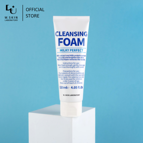 MILKY PERFECT CLEANSING FOAM (120ml) – W-Skin Laboratory