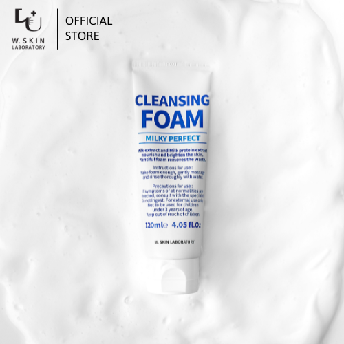 MILKY PERFECT CLEANSING FOAM (120ml) – W-Skin Laboratory
