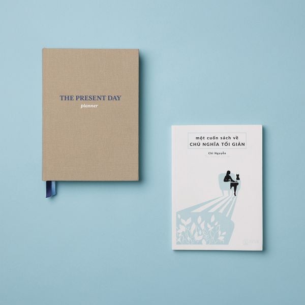 Combo Sách Tối Giản + Sổ The Present Day planner 2.0 – The Present Writer