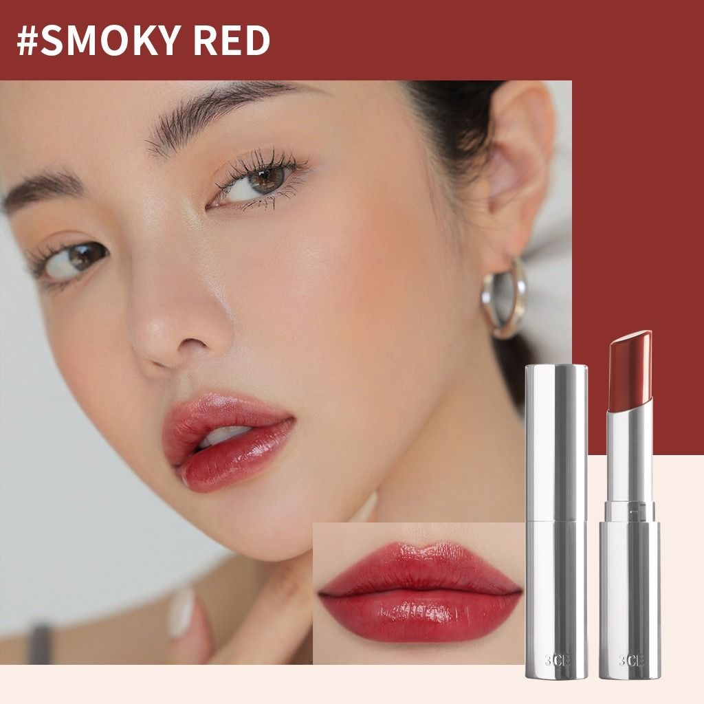 3CE GLOW LIP COLOR #SMOKY RED – C-STOREVN
