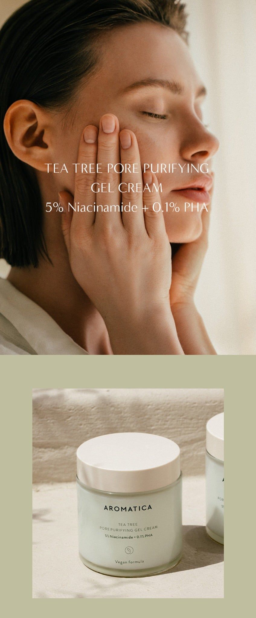 Gel tràm trà AROMATICA Tea Tree Pore Purifying Gel Cream. – C-STOREVN