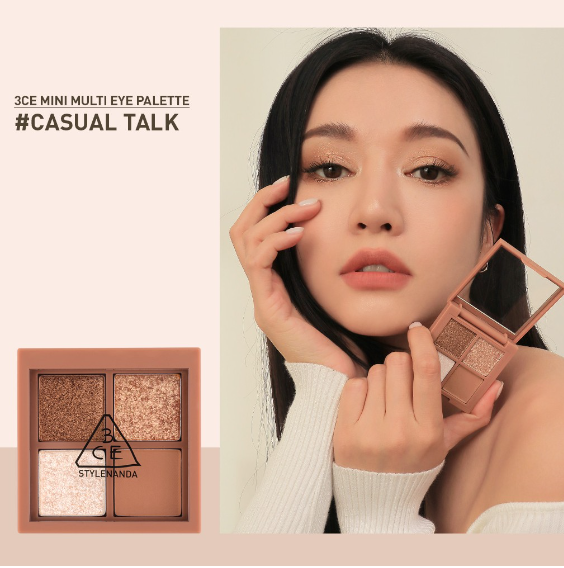 3CE MINI MULTI EYE COLOR PALETTE #CASUAL TALK – C-STOREVN