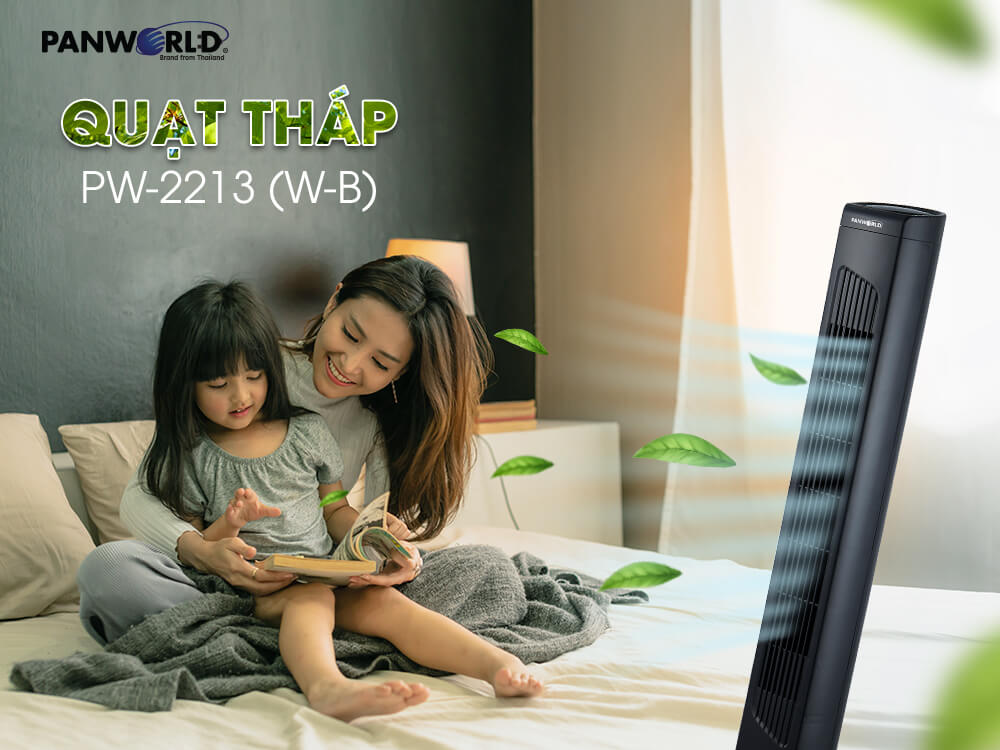 Quạt Tháp Không Cánh Cao Cấp Panworld PW-2213 – Mua Đi Nha