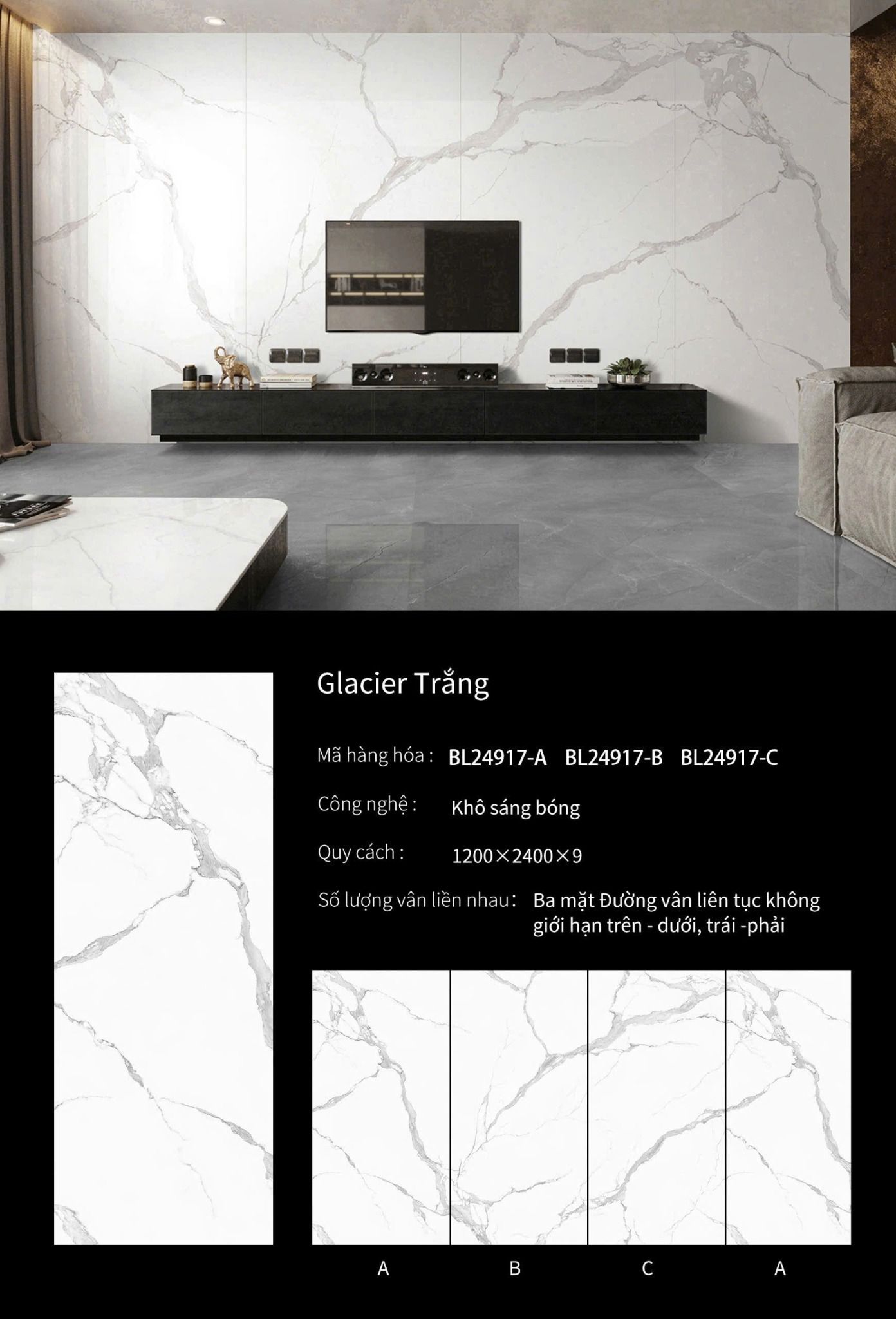 Glacier Trắng – quartzvietnam