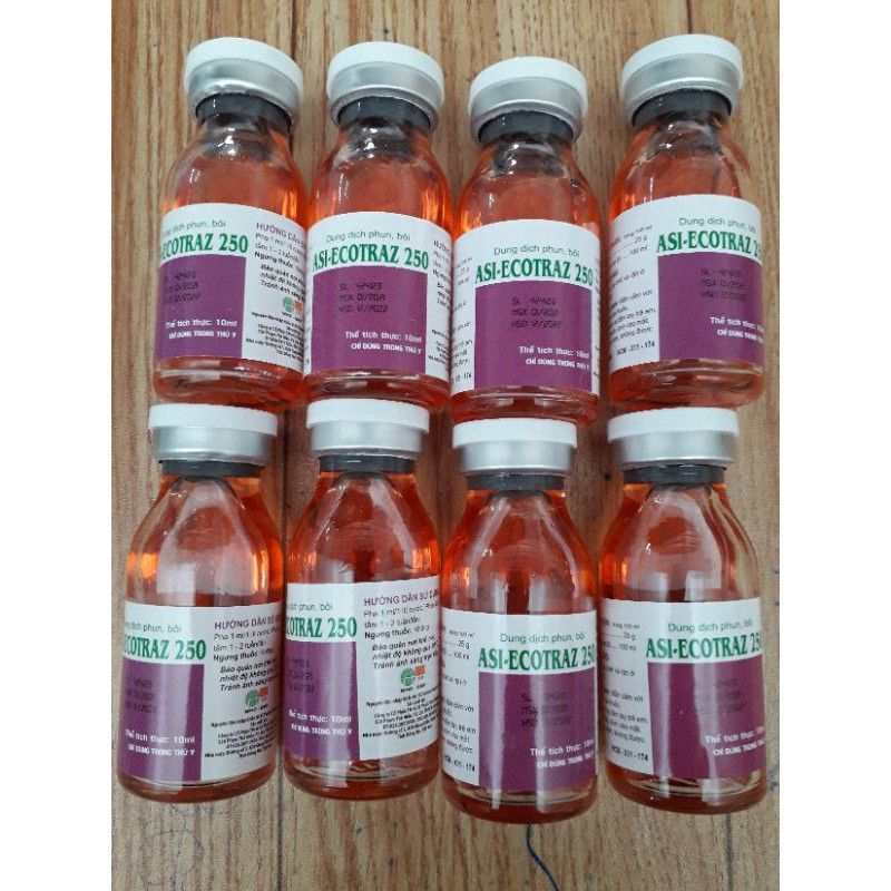 Dung Dịch Trị Ve, Ghẻ, Bọ Chét Asi-Ecotraz 250 Pha Tắm, Xịt Môi Trường ...