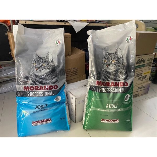 Hạt Mèo Trưởng Thành Morando (Ý - Italy) MORANDO 15KG - Nhiều Vị – Nông ...