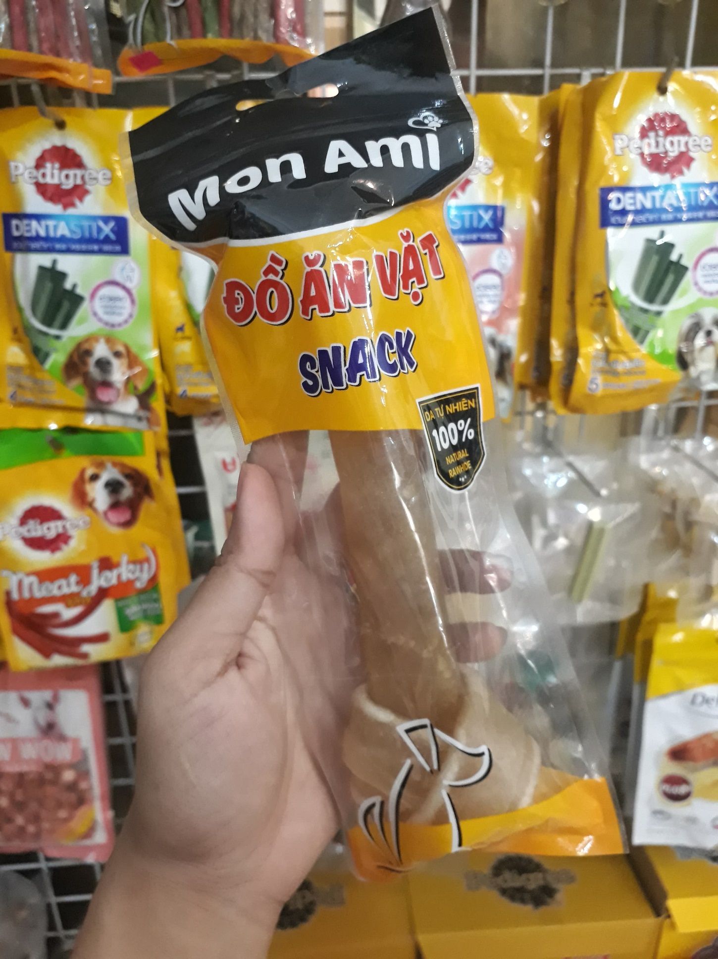 Xương Gặm Da Bò Sạch Răng MON AMI CHEWIE - Hình Nơ - Nhiều Size – Nông ...