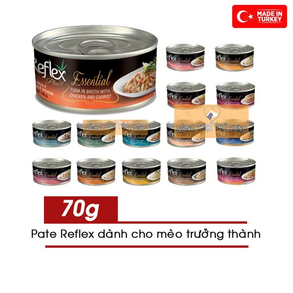 Pate Reflex Plus Cho Mèo Lớn - 70g – Nông Trại Thú Cưng