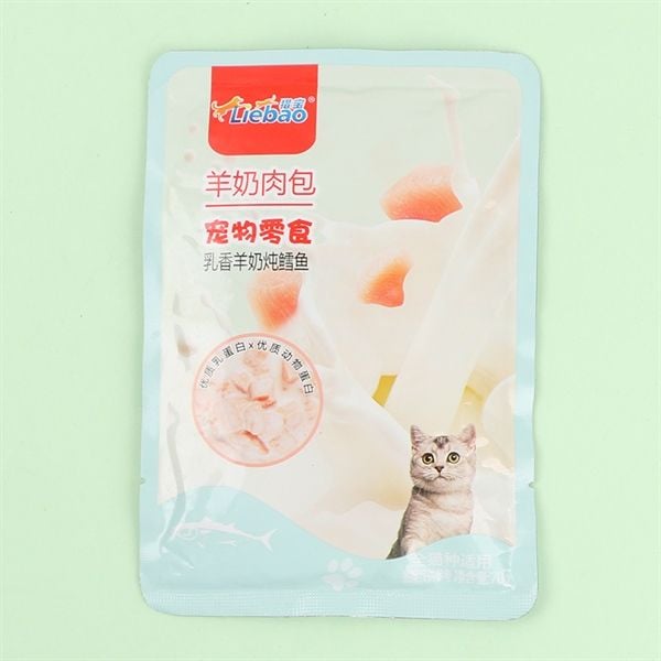 Pate Cho Mèo Liebao Sữa Dê 80g – Nông Trại Thú Cưng