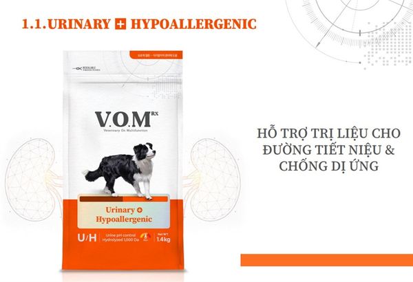 Hạt Cho Chó Hỗ Trợ Trị Bệnh V.O.M - Tăng Sức Khỏe Toàn Diện 1.4kg (Hàn ...
