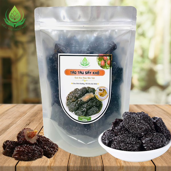 Táo Tàu Đen Sấy Khô Nguyên Quả To Đều Và Đẹp Sỉ Lẻ giá Gốc Toàn Quốc