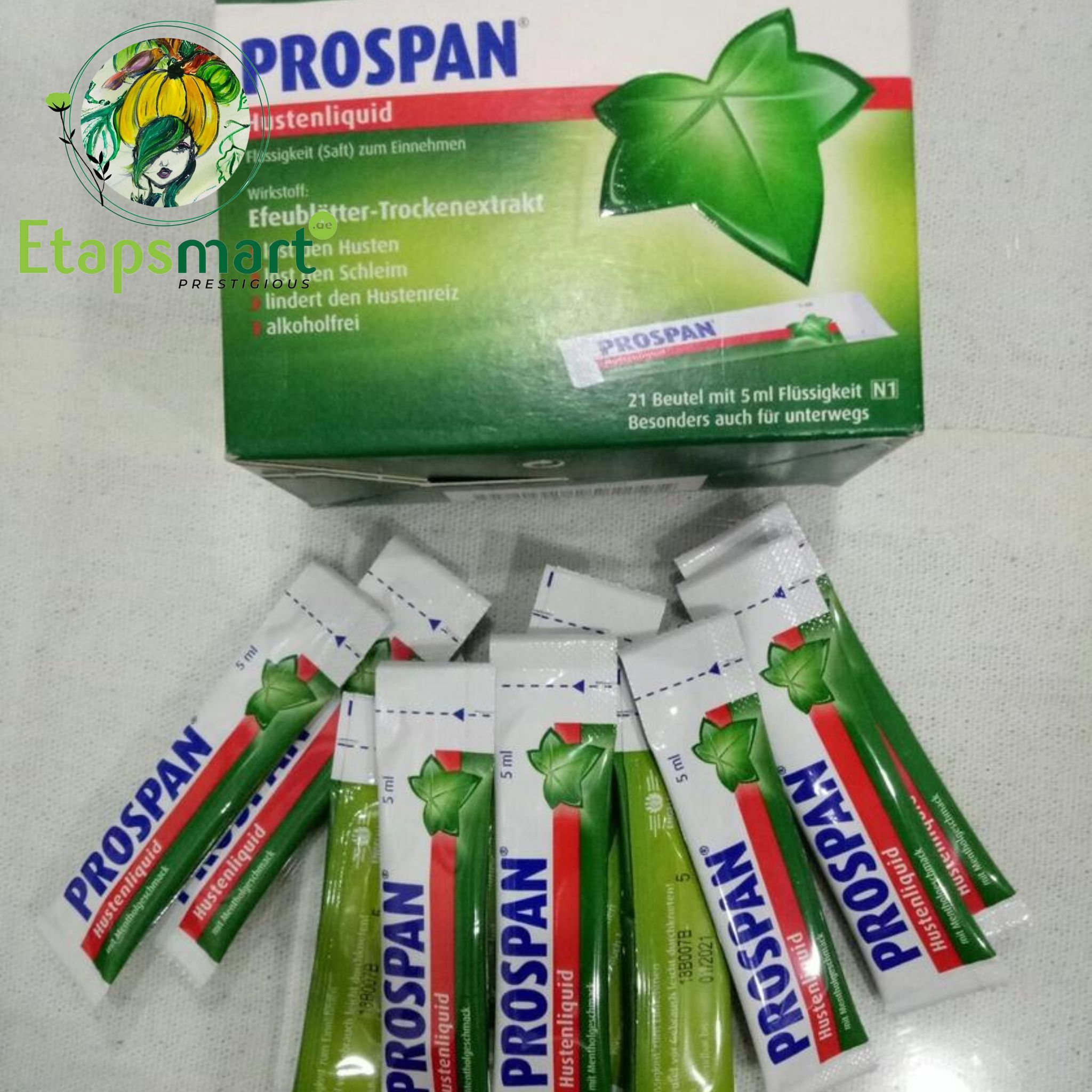 Thuốc ho Prospan gói – Etapsmart