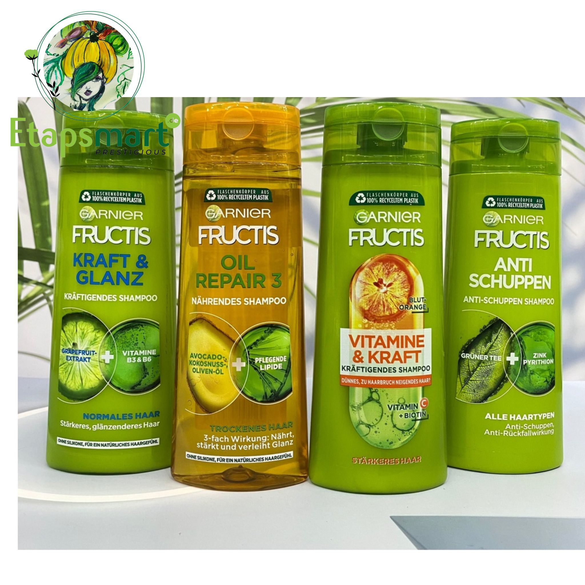 Dầu gội Ganier Fuctis Oil Repair 3 – Etapsmart