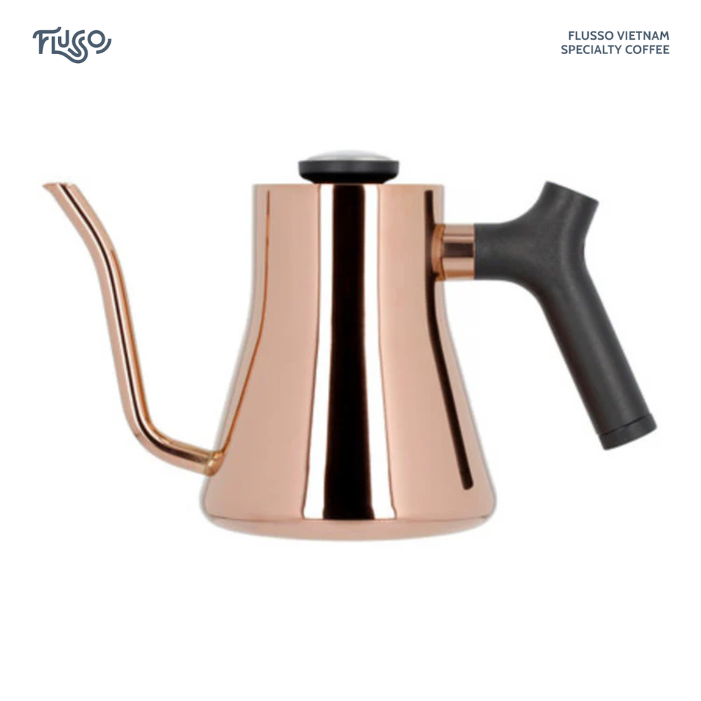 Ấm Rót Cà Phê Fellow Stagg EKG Pour Over - Màu Polished Copper – Flusso ...