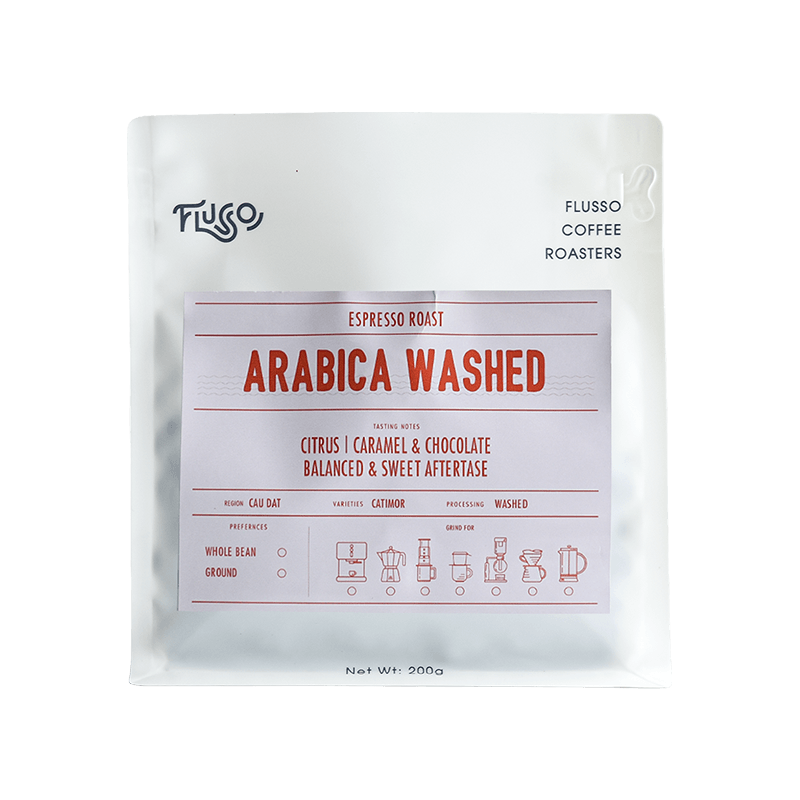 Cà Phê Arabica Washed Espresso Roast | Flusso Coffee Roasters – FLUSSO ...