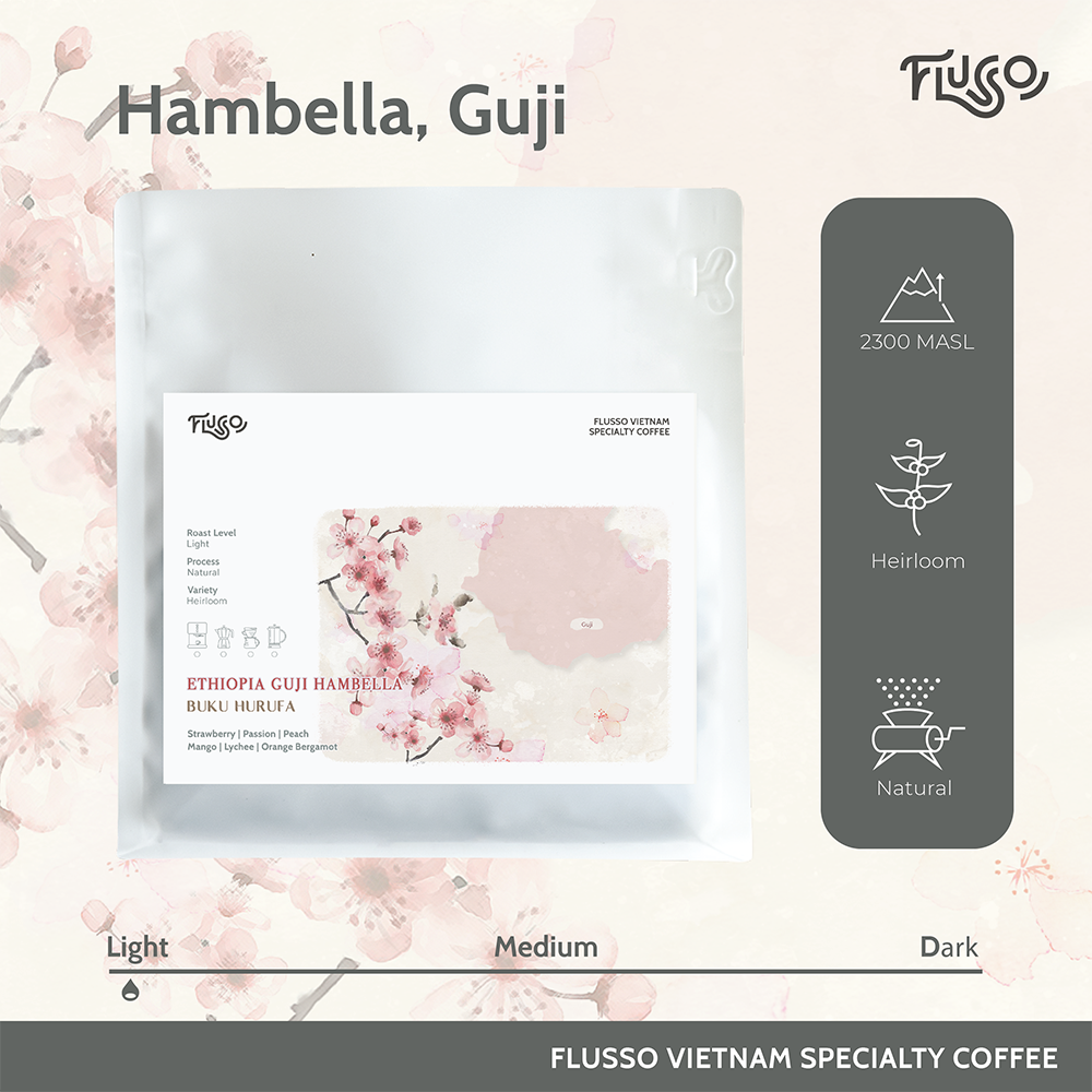 Cà Phê Specialty Ethiopia Guji Hambella Buku Hurufa G1 Natural – Flusso Vietnam Specialty Coffee