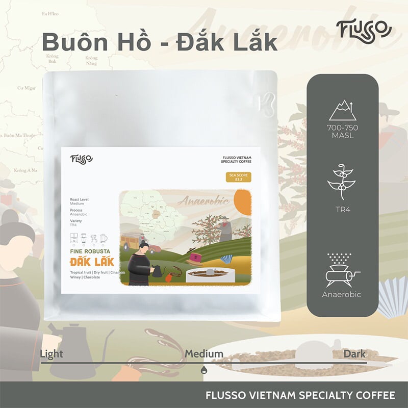 [FINE ROBUSTA] Cà Phê Fine Robusta Đắk Lắc Việt Nam – Flusso Vietnam ...