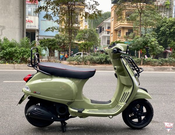 LX lên Vespa S sơn đổi màu