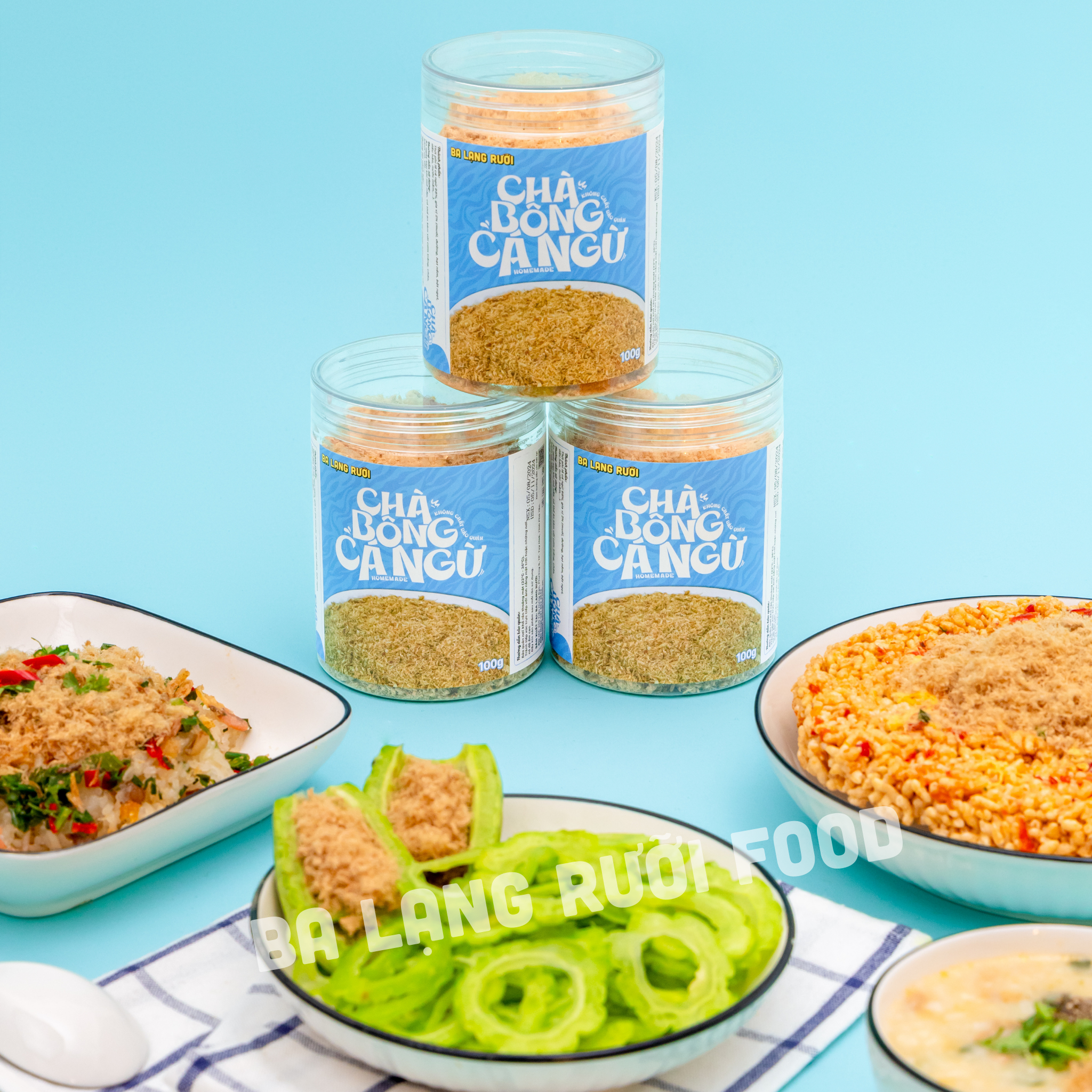 Chà bông cá ngừ 100gr – Balangruoi