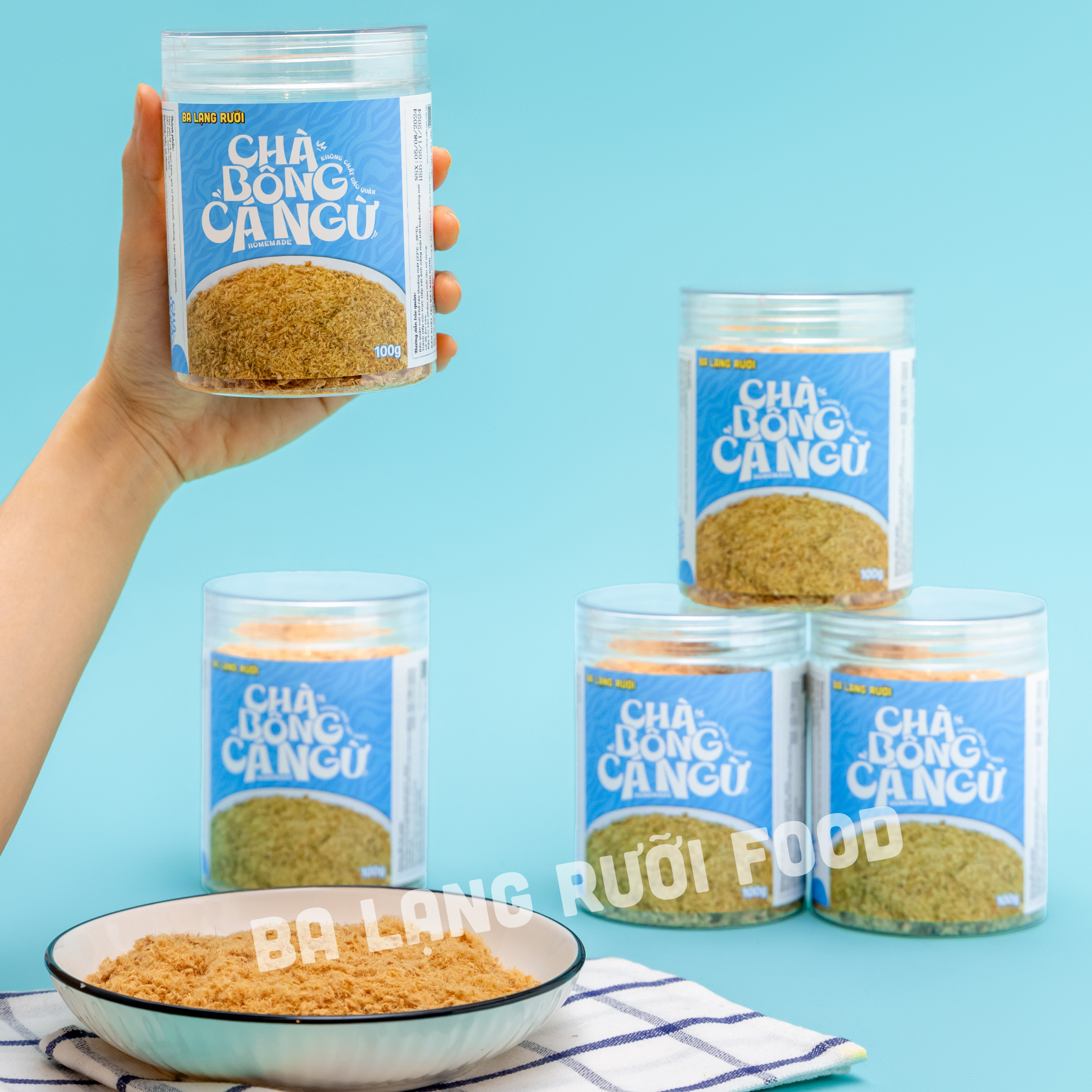 Chà bông cá ngừ 100gr – Balangruoi