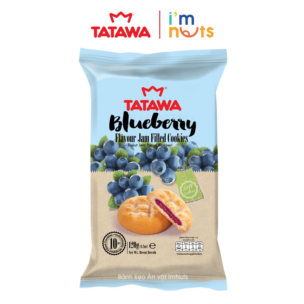 Bánh quy Tatawa Malaysia đủ vị dạng túi và hộp tiện lợi – Bánh Kẹo ImNuts