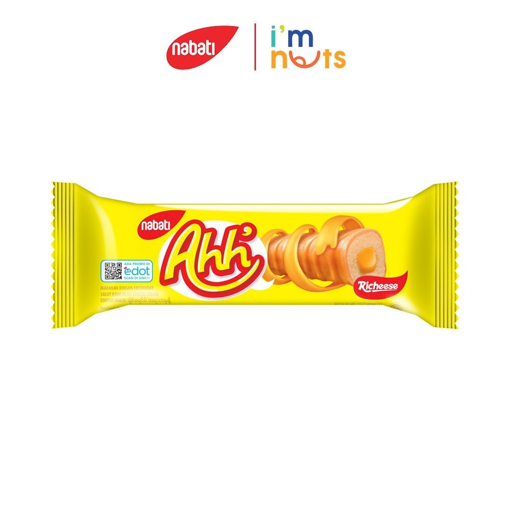 Bánh Xốp Nabati Richeese Ahh Triple Đủ Vị Hộp 90g – Bánh Kẹo ImNuts
