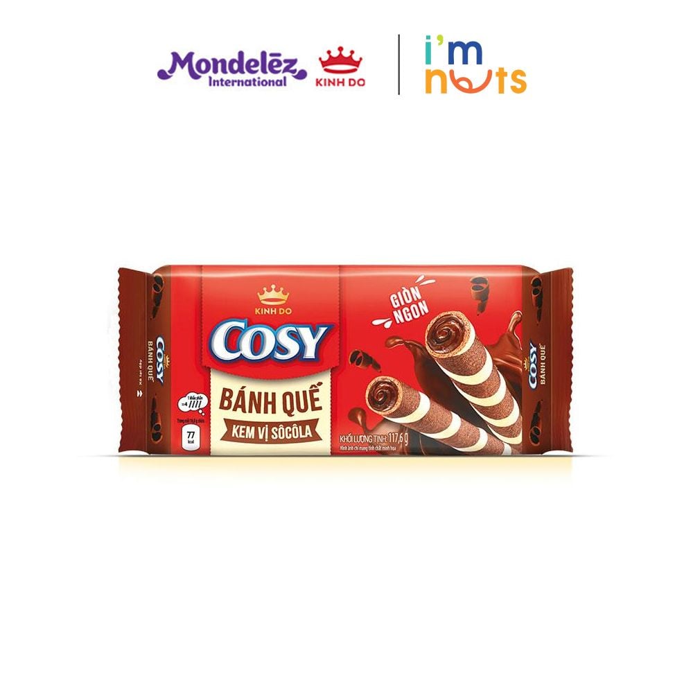 Bánh Quế Cosy Giòn Thơm Đủ Vị 117g – Bánh Kẹo ImNuts