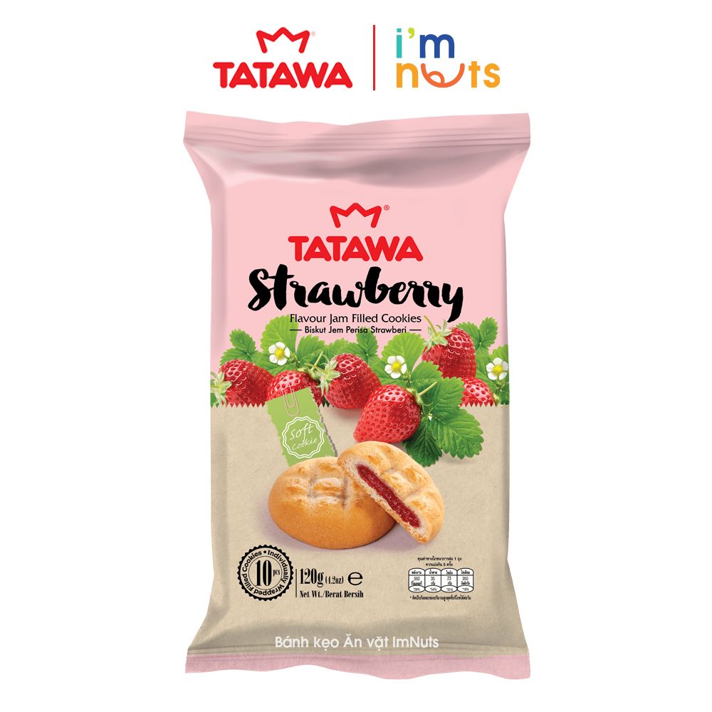 Bánh quy Tatawa Malaysia đủ vị dạng túi và hộp tiện lợi – Bánh Kẹo ImNuts