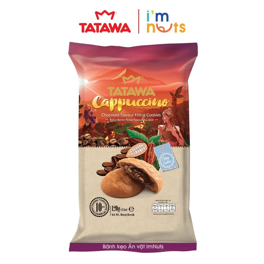 Bánh quy Tatawa Malaysia đủ vị dạng túi và hộp tiện lợi – Bánh Kẹo ImNuts