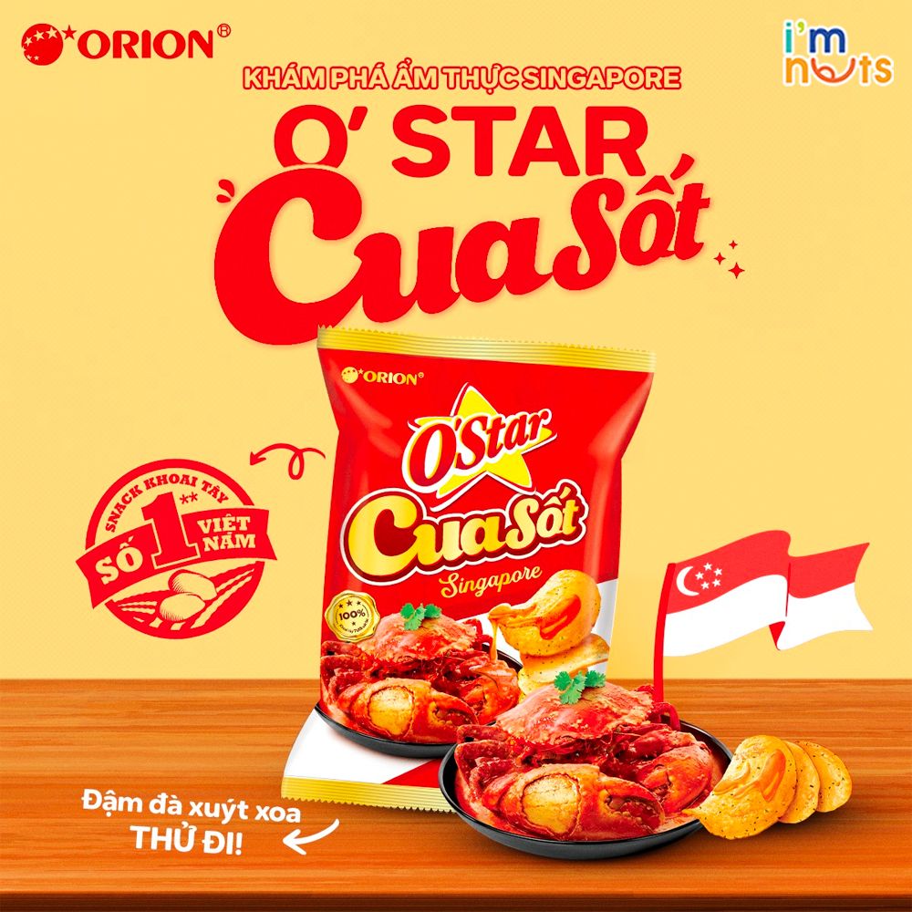 Bánh Snack khoai tây Ostar Orion đủ vị gói nhỏ và gói lớn – Bánh kẹo Ăn ...