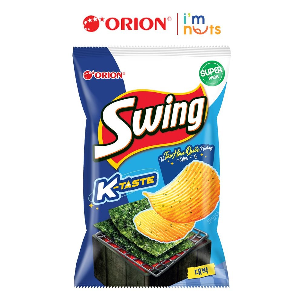 Bánh Snack khoai tây Swing Orion đủ vị gói nhỏ và gói lớn – Bánh kẹo Ăn ...