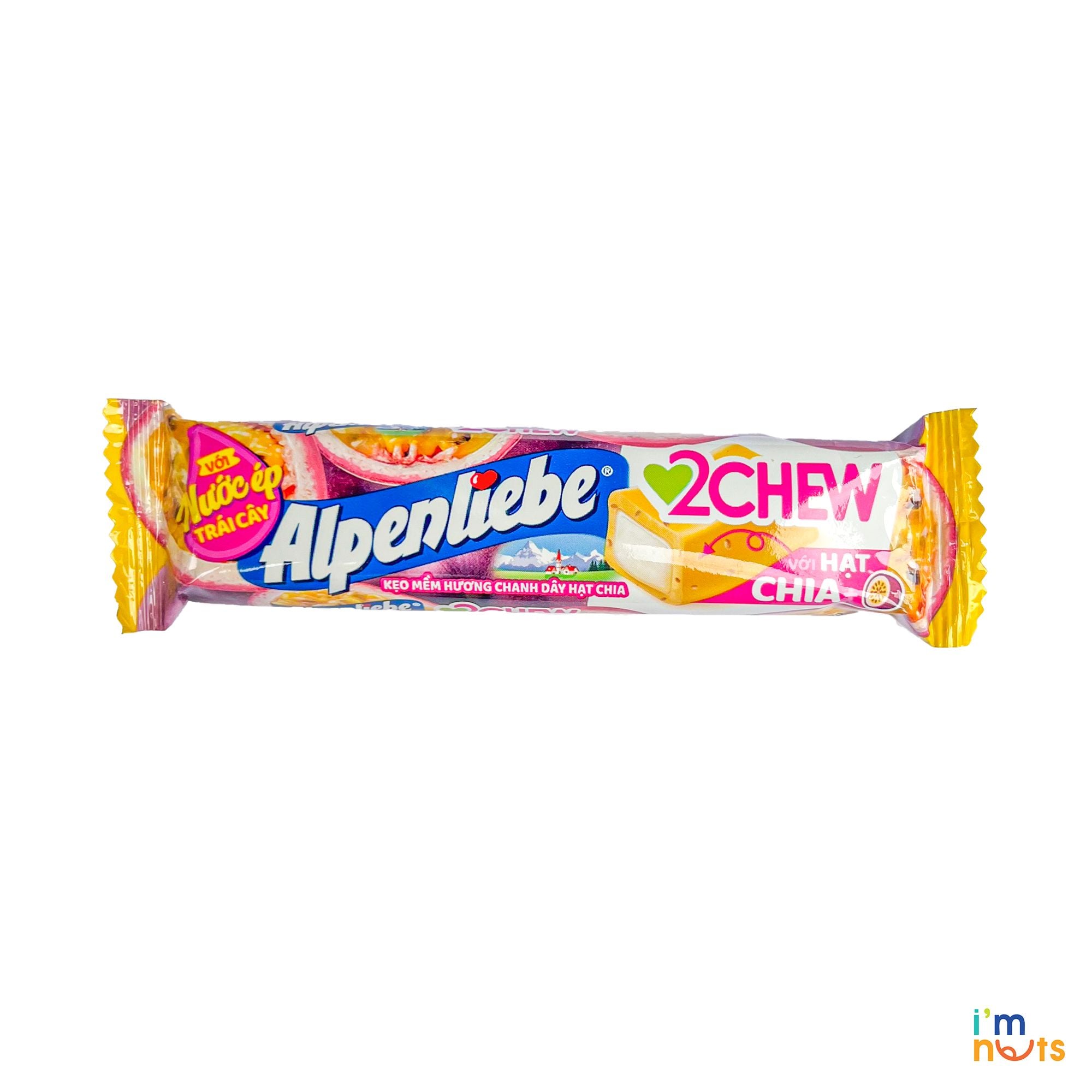 Kẹo Mềm Alpenliebe 2Chew Đủ Vị Dạng Thỏi – Bánh Kẹo ImNuts