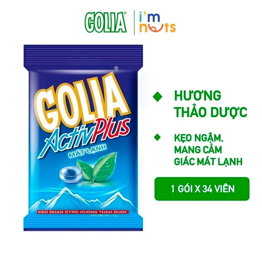 Kẹo Golia Activ Plus đủ vị gói nhỏ tiện lợi – Bánh kẹo Ăn vặt ImNuts