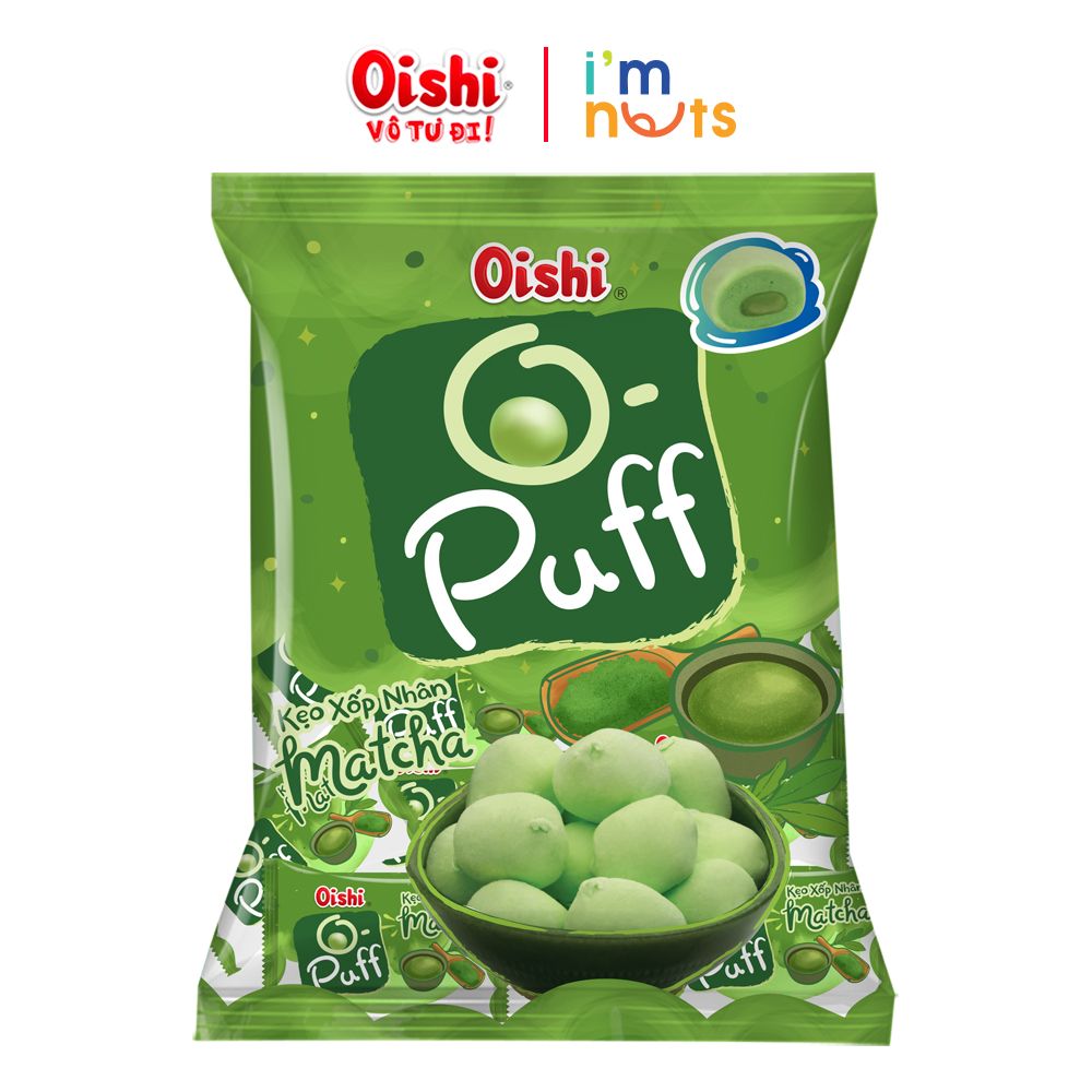 Combo 3 Gói Kẹo Xốp Có Nhân Oishi OPuff Đủ Vị Gói 84g – Bánh kẹo Ăn vặt ...