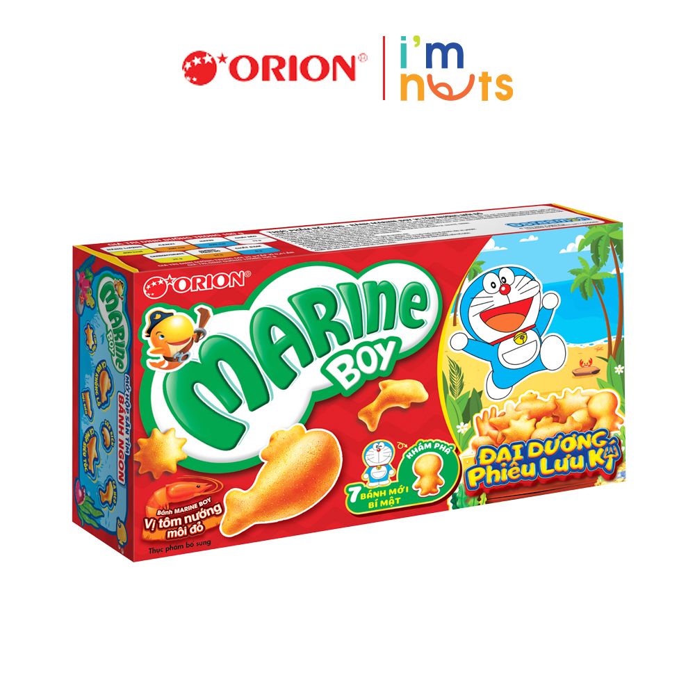 Snack Bánh cá Marine Boy và Bánh khủng long Jungle Boy Orion đủ vị ...