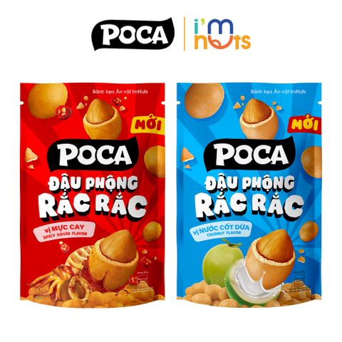 Snack Poca đủ vị giòn rụm gói nhỏ và gói lớn – Bánh kẹo Ăn vặt ImNuts