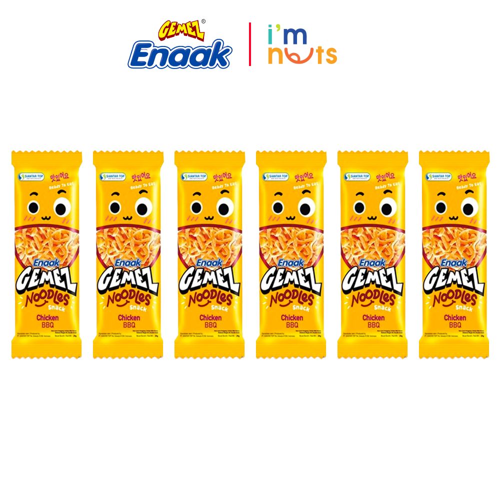 Snack mì trẻ em Enaak Indonesia vị gà truyền thống thùng 24 gói x 30g ...