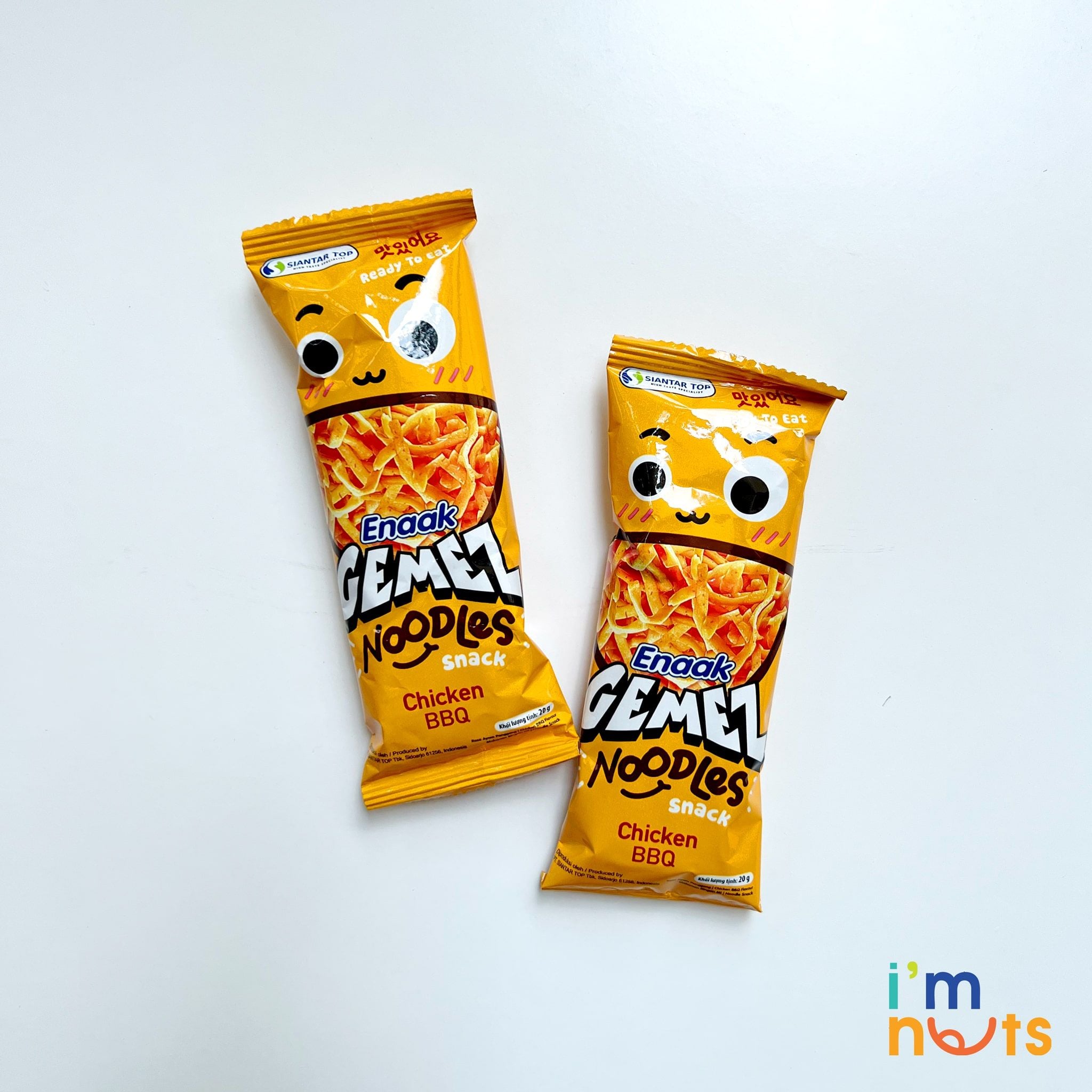 Snack mì trẻ em Enaak Gemez Indonesia đủ vị – Bánh kẹo Ăn vặt ImNuts