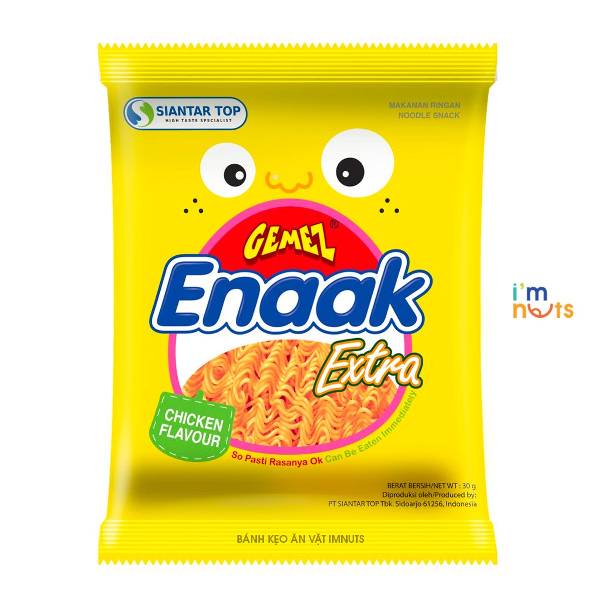Snack mì trẻ em Enaak Gemez Indonesia đủ vị – Bánh kẹo Ăn vặt ImNuts