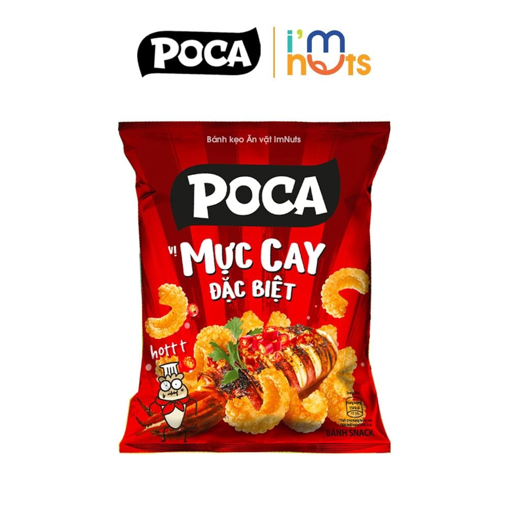 Snack Poca đủ vị giòn rụm gói nhỏ và gói lớn – Bánh kẹo Ăn vặt ImNuts