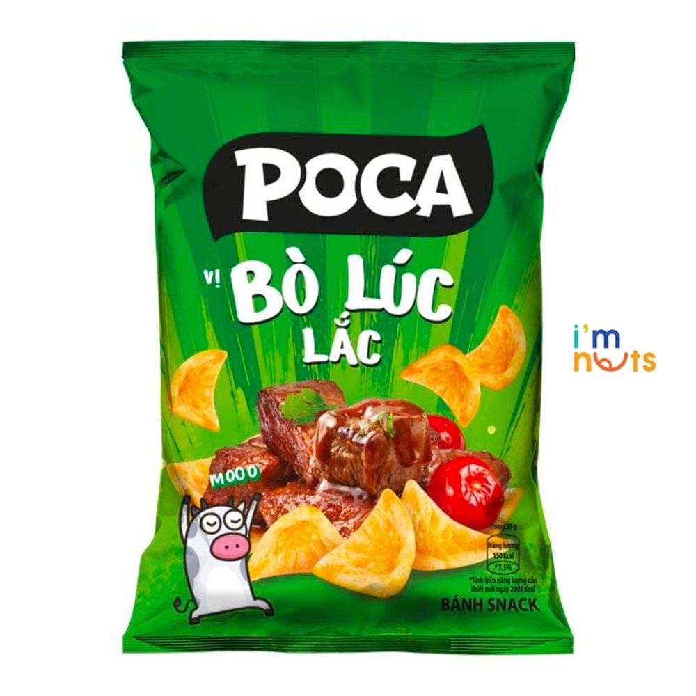 Snack Poca đủ vị giòn rụm gói nhỏ và gói lớn – Bánh kẹo Ăn vặt ImNuts
