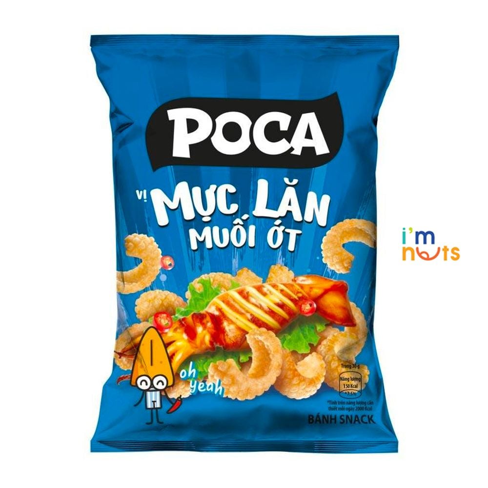 Snack Poca đủ vị giòn rụm gói nhỏ và gói lớn – Bánh kẹo Ăn vặt ImNuts