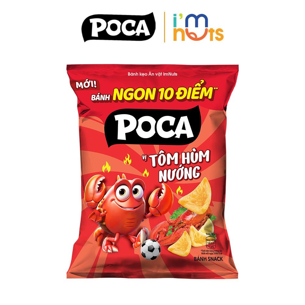 Snack Poca đủ vị giòn rụm gói nhỏ và gói lớn – Bánh kẹo Ăn vặt ImNuts