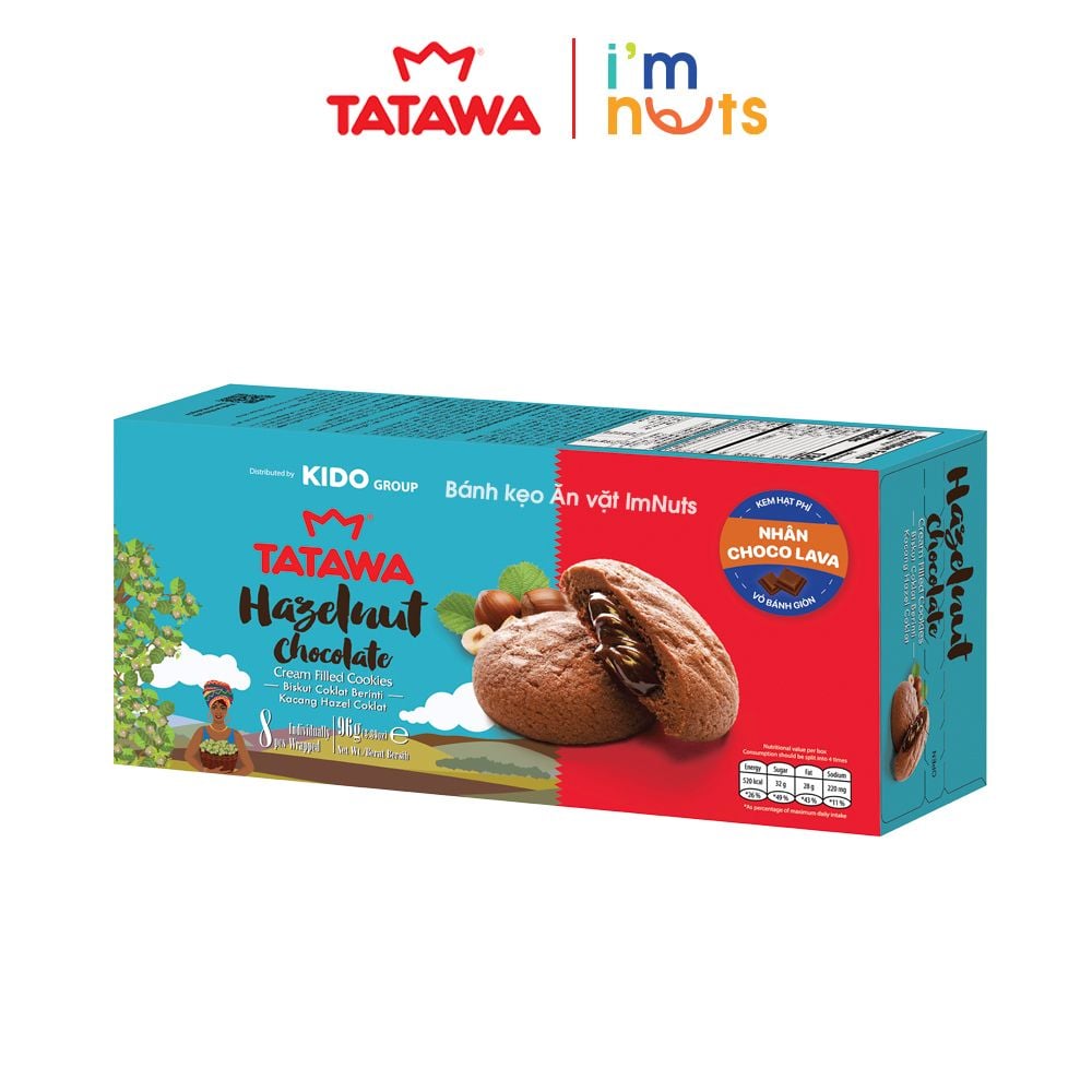 Bánh quy Tatawa Malaysia đủ vị dạng túi và hộp tiện lợi – Bánh Kẹo ImNuts