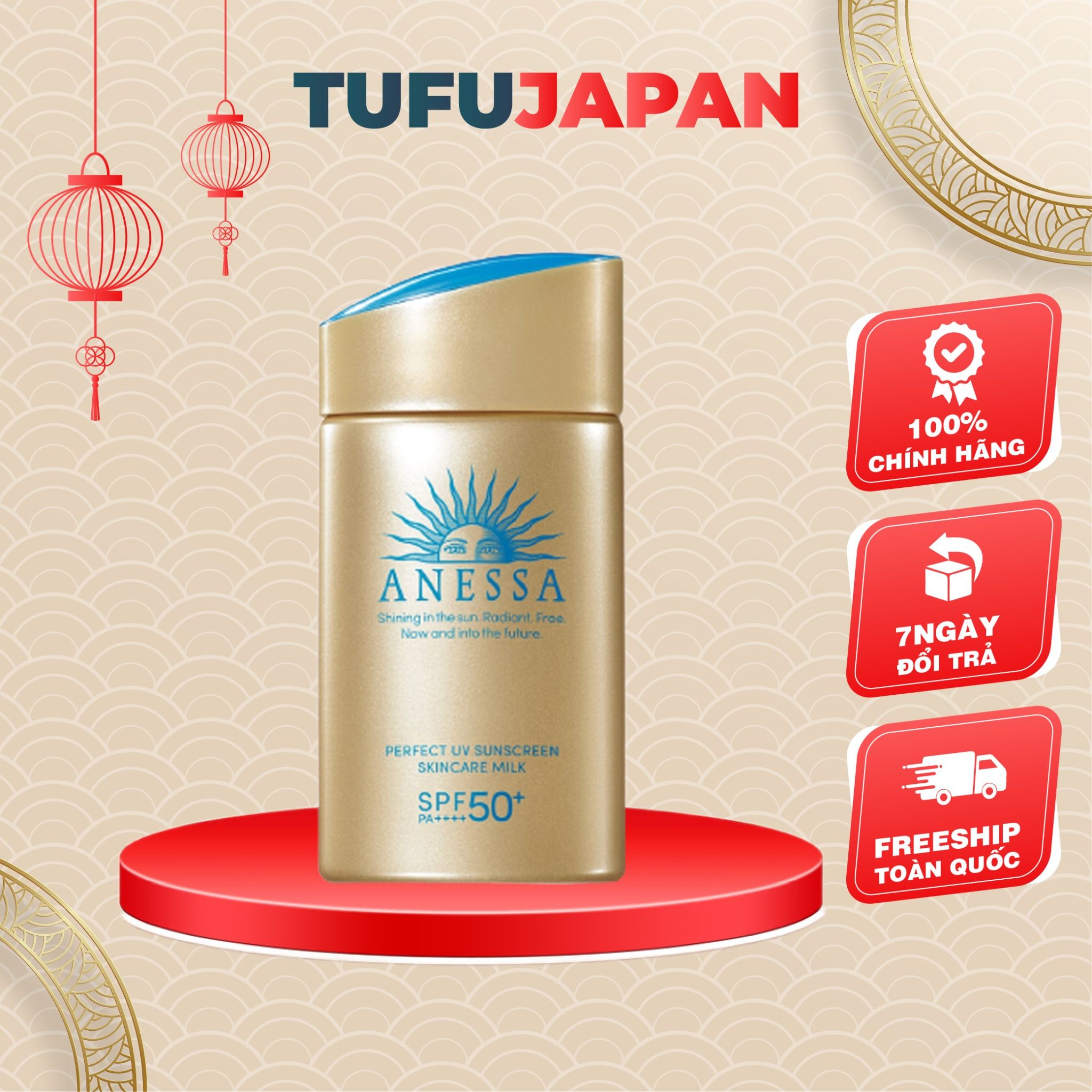 Kem chống nắng dưỡng da Anessa Perfect UV Sunscreen Skincare Milk 60ml – Công ty TNHH TUFU GROUP