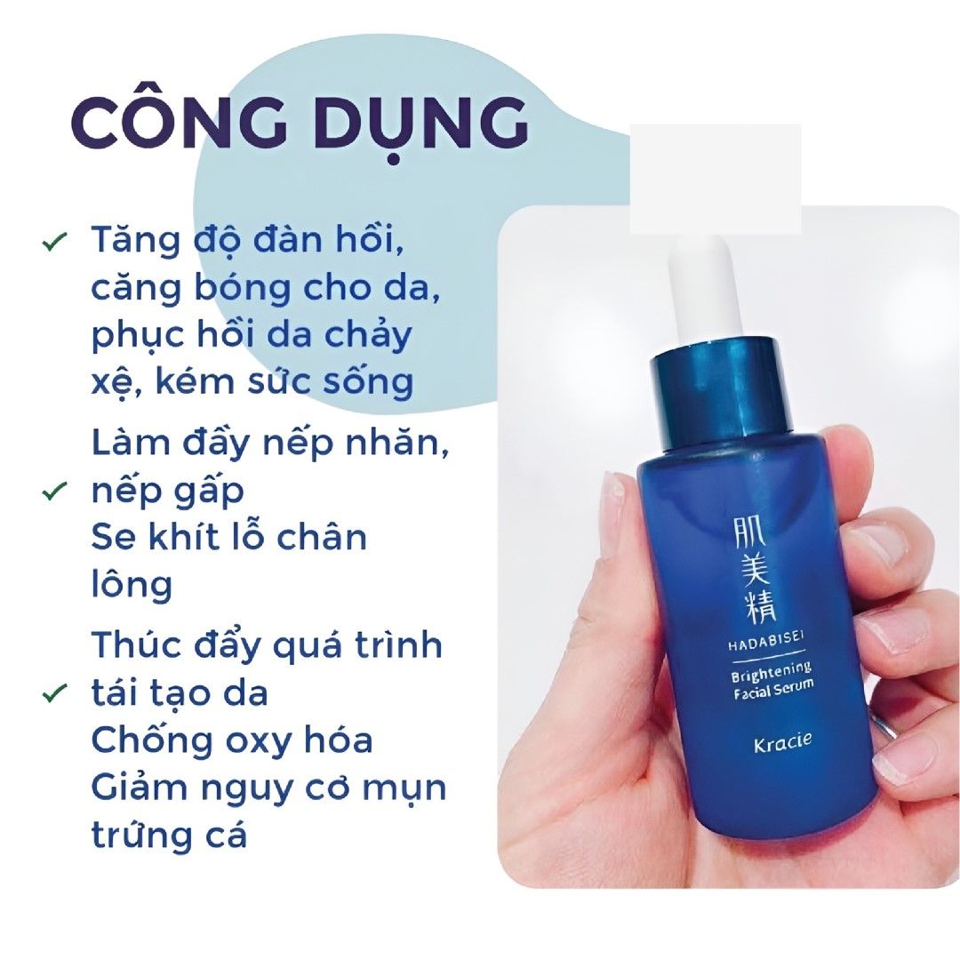 Serum trắng da Kracie Hadabisei Brightening Facial Serum – Công ty TNHH TUFU GROUP