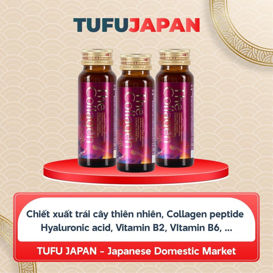Shiseido The Collagen EXR hộp 10 chai x 50ml Nhật Bản – Công ty TNHH TUFU GROUP