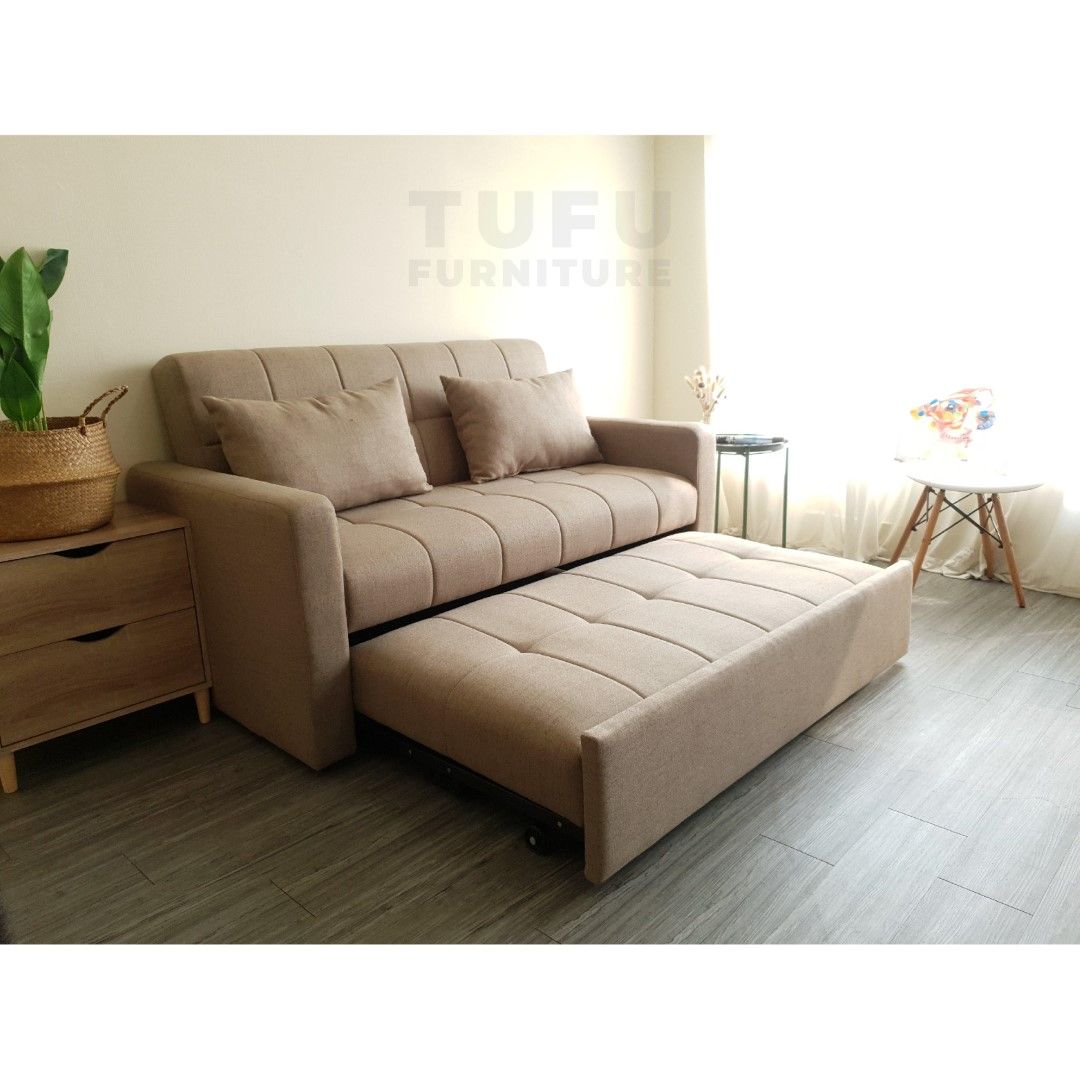 SOFA BED - 1822 - NÂU NHẠT – Công ty TNHH TUFU GROUP