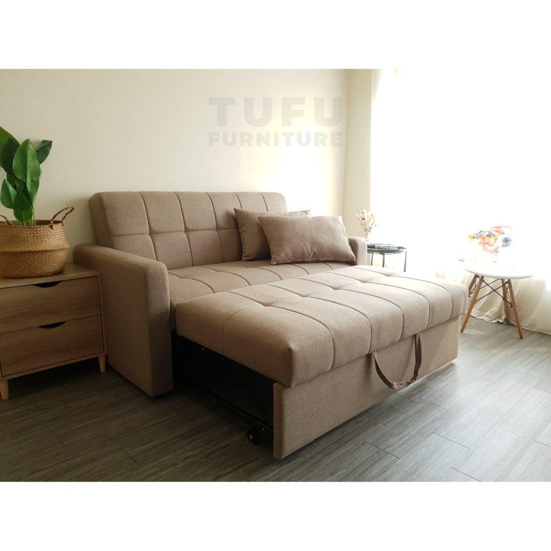 SOFA BED - 1822 - NÂU NHẠT – Công ty TNHH TUFU GROUP
