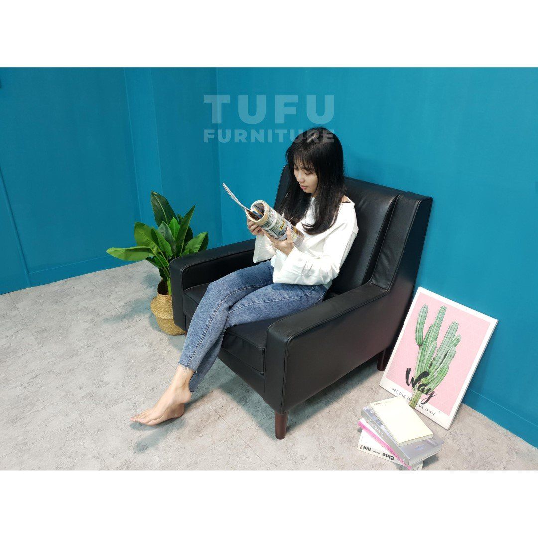 SOFA Băng 5041 - 1P - Đen – Công ty TNHH TUFU GROUP